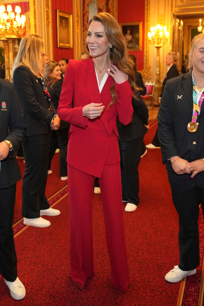 Catherine, Princess of Wales Attends England Women's Rugby Reception at ...