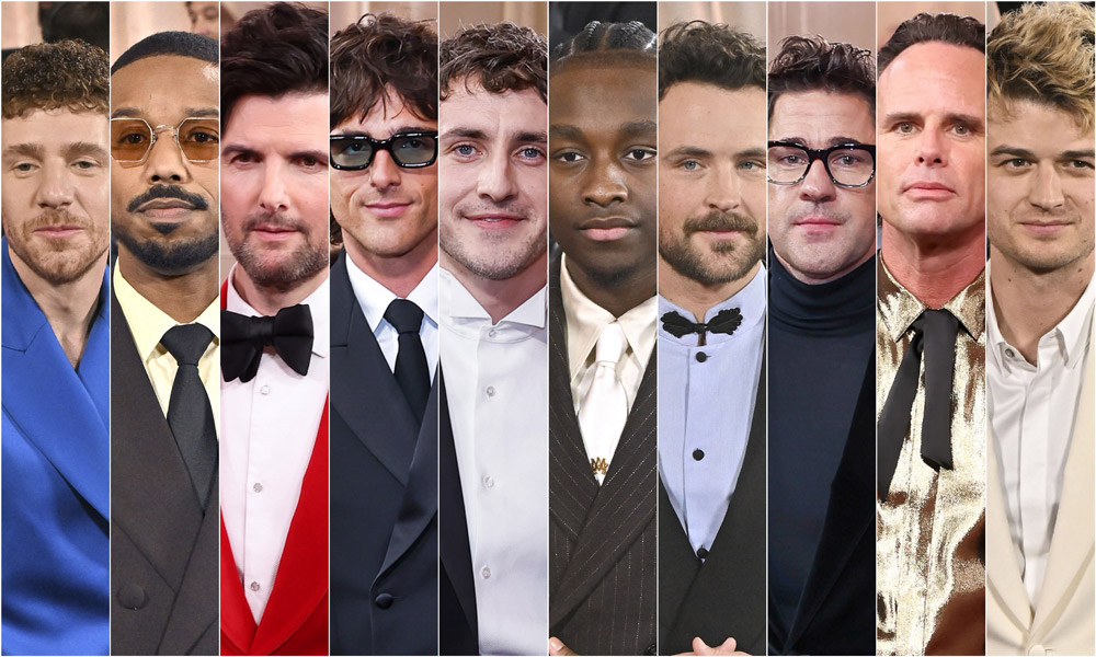 Golden Globes 2026 Red Carpet Rundown: The Gentlemen - Tom + Lorenzo