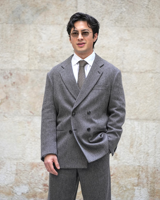 Milan Fashion Week Front Row: Giorgio Armani Fall 2026 Menswear Fashion ...