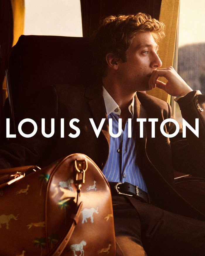 THE BEAR Star Jeremy Allen White for Louis Vuitton Spring 2026 Ad ...