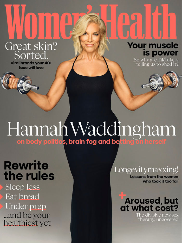 Ted Lasso S Star Hannah Waddingham For British Women S Health Magazine