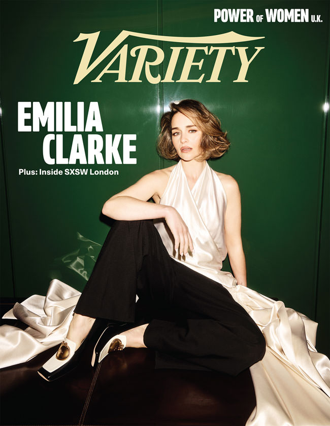 VARIETY Power of Women London Cover: Emilia Clarke on GAME OF THRONES ...