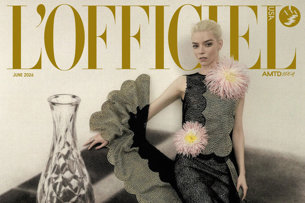 LUCKY Star Anya Taylor-Joy for L'OFFICIEL Magazine - Tom + Lorenzo