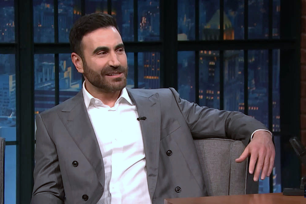 OFFICE ROMANCE Star Brett Goldstein on LATE NIGHT WITH SETH MEYERS ...