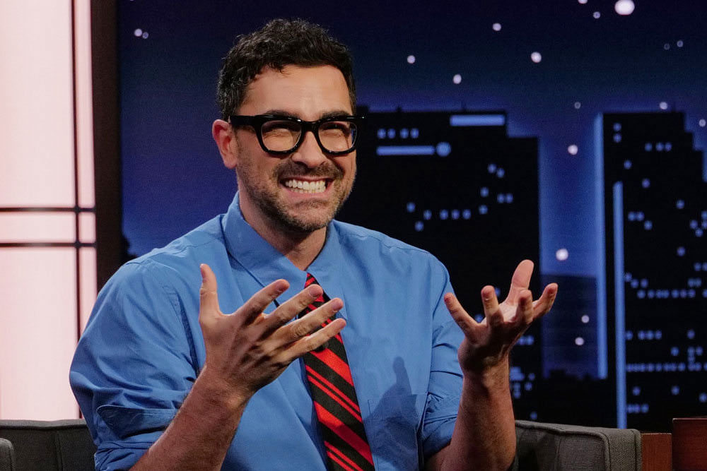 Dan Levy Promotes BIG MISTAKES on JIMMY KIMMEL LIVE! - Tom + Lorenzo