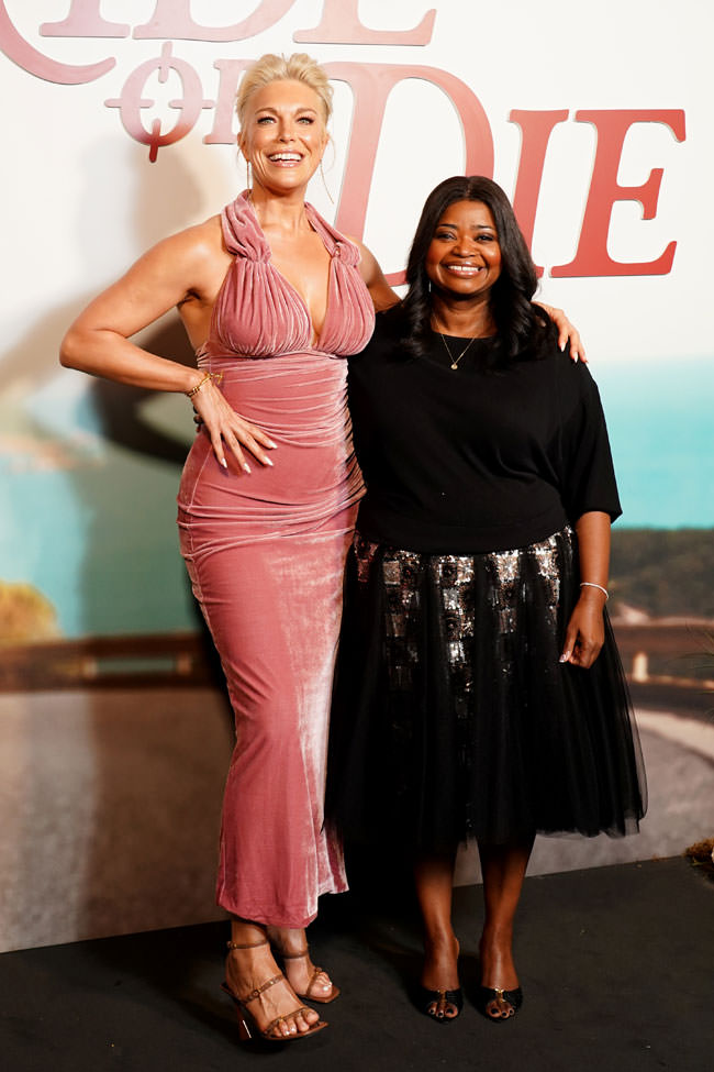 Hannah Waddingham and Octavia Spencer at the RIDE OR DIE London Special ...