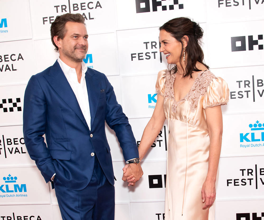 2026 Tribeca Festival: Joshua Jackson and Katie Holmes at the HAPPY ...