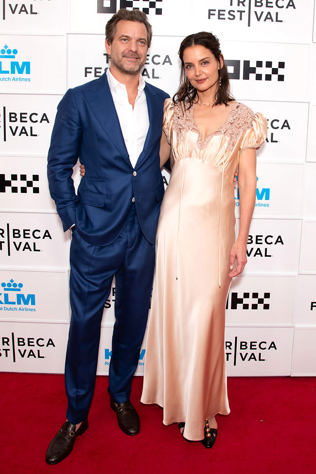 2026 Tribeca Festival: Joshua Jackson and Katie Holmes at the HAPPY ...