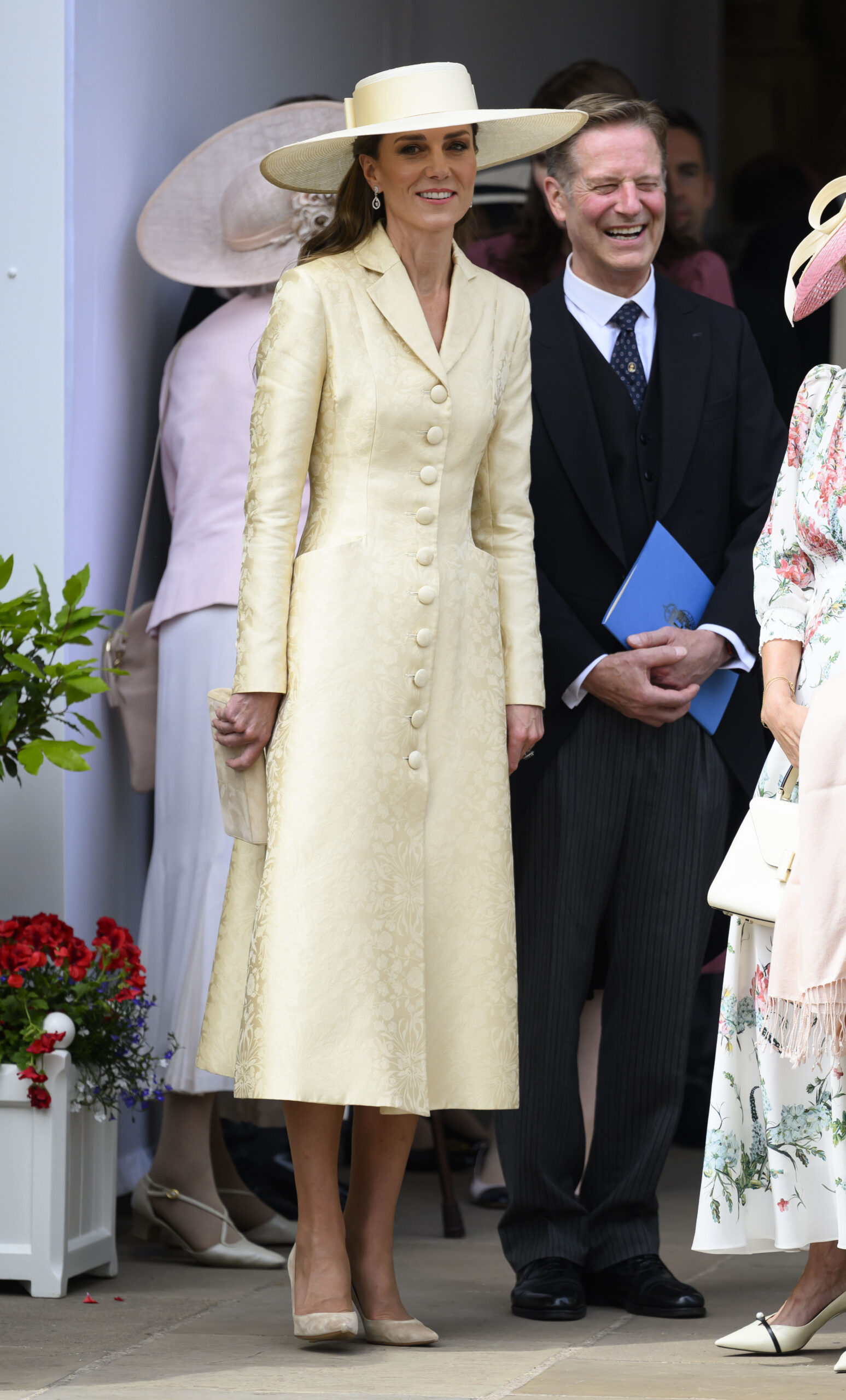 Catherine Princess of Wales at the Royal Order of the Garter Service ...